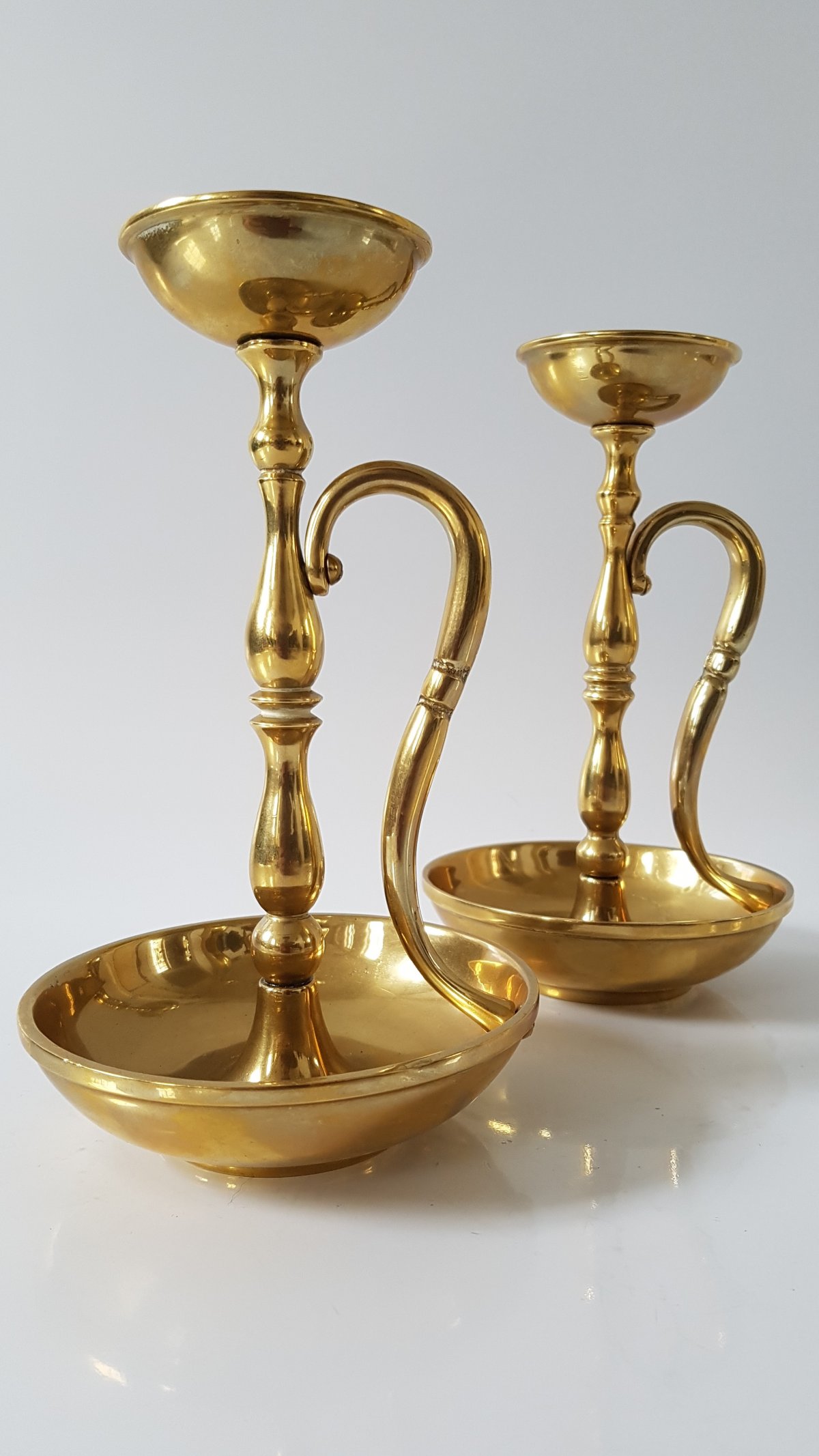 Lysestager i messing til bloklys - Lysestager - Heldigt.dk